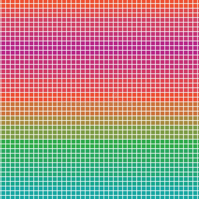 Gradient Spectrum Colors Minimalism Squares Vector Background Pattern ...