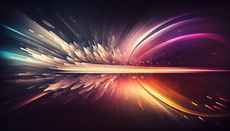 Gradient Speed Motion Colorful Background. Generative Ai Stock ...