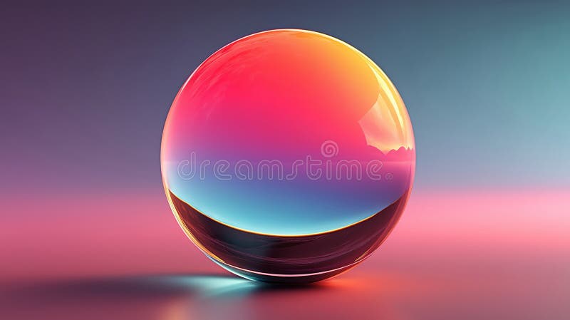 Gradient Sphere Reflection and Light Texture Stock Photo - Image of ...