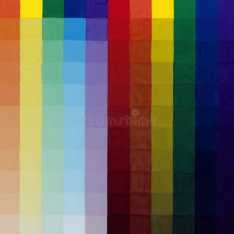 Gradient Squares of Colors. Stock Illustration - Illustration of ...