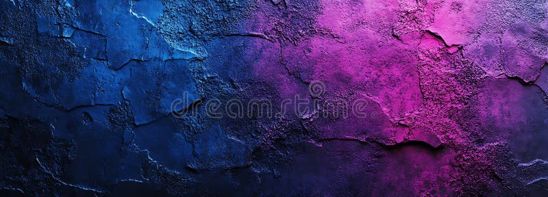 Gradient Stone Surface in Deep Pink and Vibrant Blue Colors. Stock ...