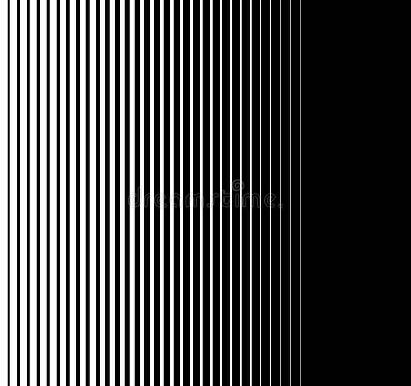 Gradient Stripes Black and White Stock Illustration - Illustration of ...