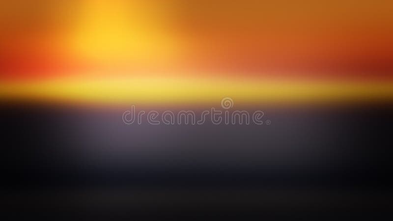 Gradient Sun Background Abstract Design, Bright Sunset Stock ...