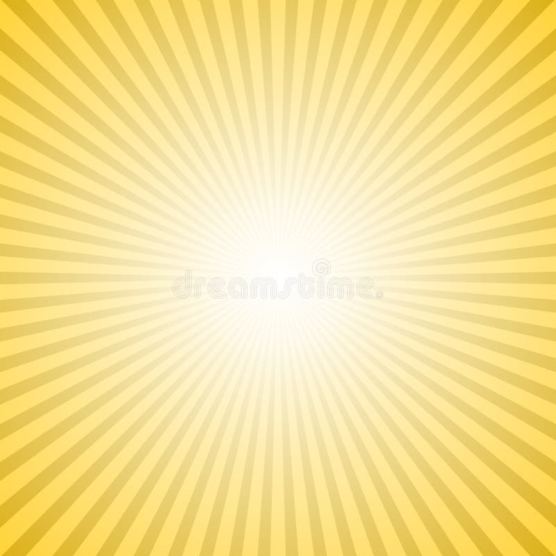 Gradient Sun Burst Background - Vector Illustration with Radial Lines ...