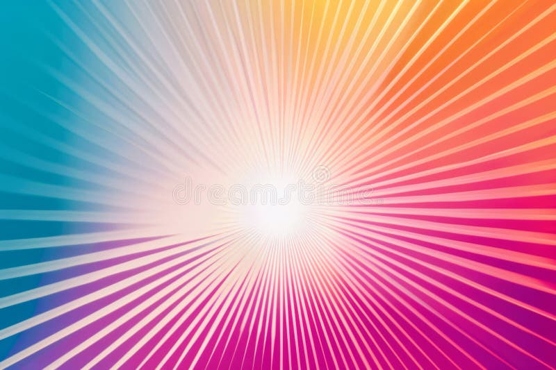 Gradient Sunburst Background for a Burst of Color and Energy Stock ...