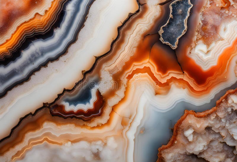 Gradient Surface of Agate Rock Stock Illustration - Illustration of ...
