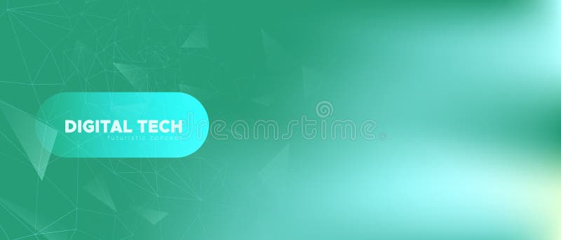 Gradient Technology Wallpaper. Data Motion Stock Vector - Illustration ...