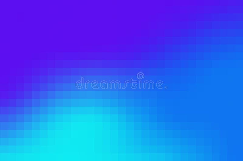 Gradient Texture Illustration Violet Blue Pixel Mosaic Tile Copy Space ...