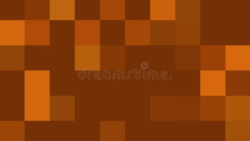 Gradient Transition Brown Color Square Block Background Stock Footage ...