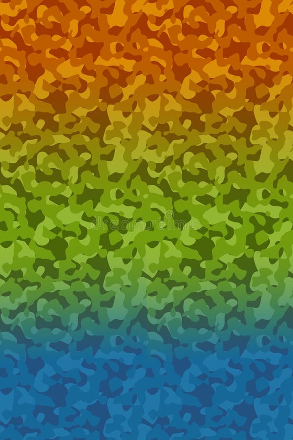 Gradient Transition of Different Types of Camouflage. Camouflage ...