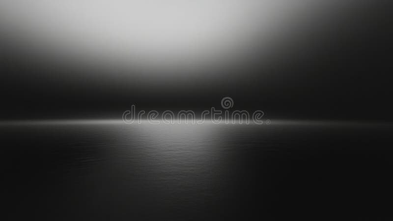 A Gradient Transitioning from Shadowy Gray To Pitch Black, Creating a ...