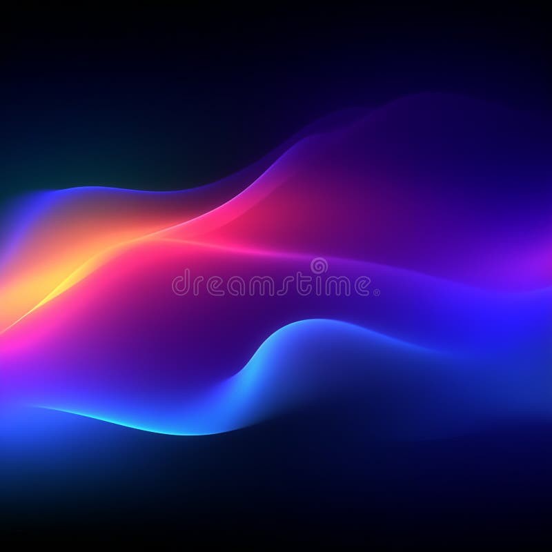 Gradient Trendy Creative Neon Light Style Gaming Theme. Abstract Design ...