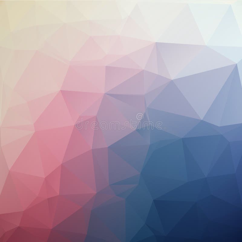Gradient Triangular Background Stock Vector - Illustration of geometric ...