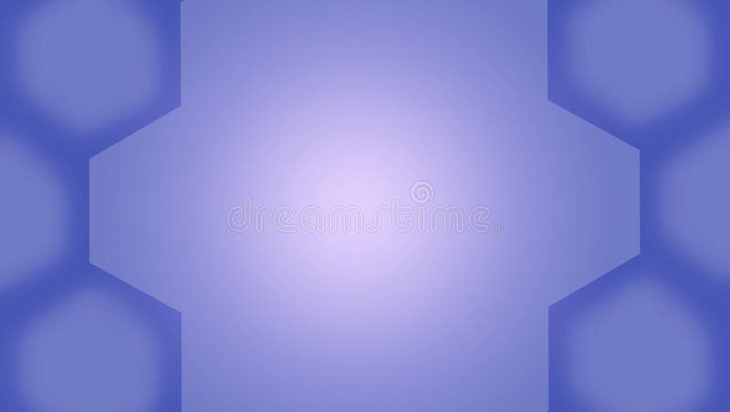 Gradient Vibrant Blue 3D Hexagon Pattern Frame with Copy Space Stock ...