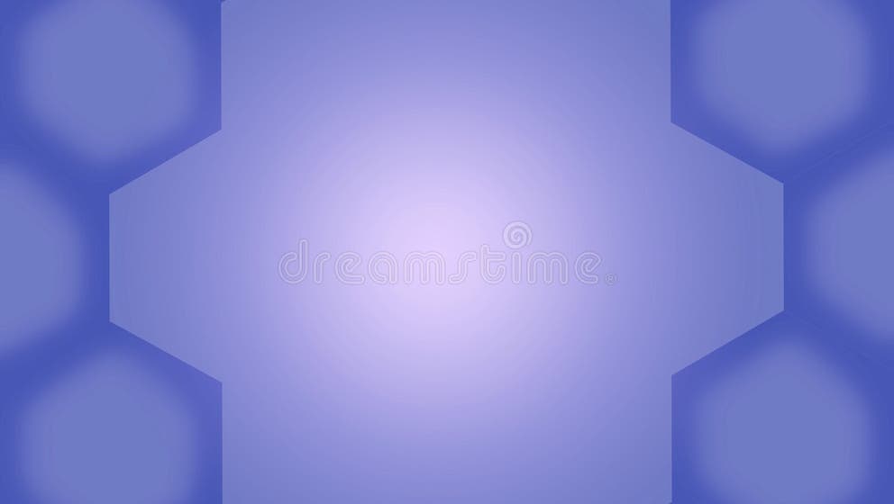 Gradient Vibrant Blue 3D Hexagon Pattern Frame with Copy Space Stock ...