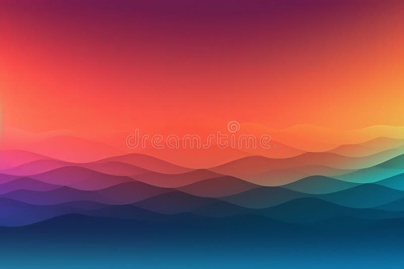 Gradient Wallpaper Background from Generative Ai Stock Illustration ...