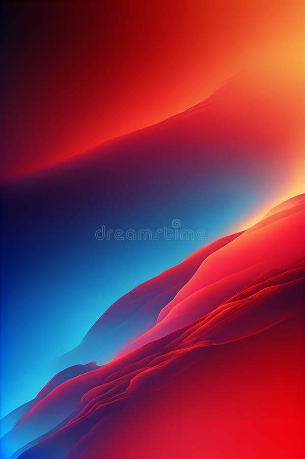 Gradient Wallpaper for Cell Phone Screens. Multicolored. Generative AI ...
