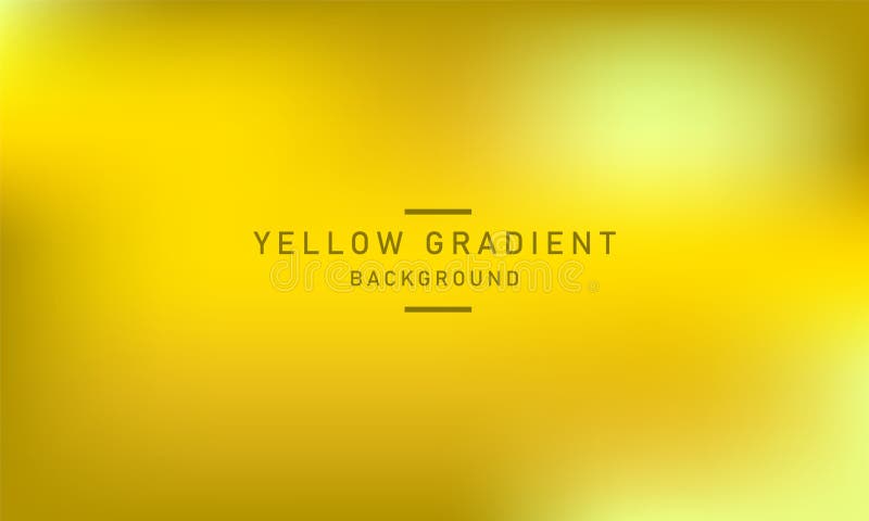 Gradient Wallpaper in Yellow Tones Design Stock Vector - Illustration ...