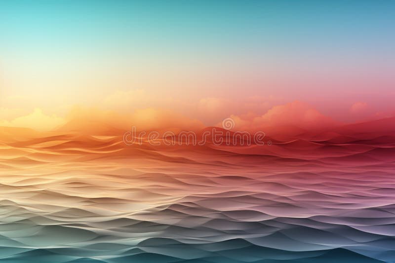 Gradient Warmth, Summer Elements Converge in a Backdrop of Vibrant ...