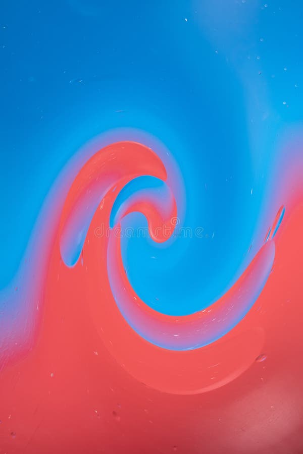 Gradient Wave Background. Red Color Smoothly Turning into Blue Stock ...