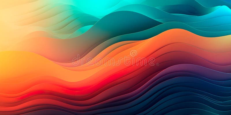 Gradient Wave Background To Add A Dynamic And Modern Feel To Your Website Design Generative Ai
