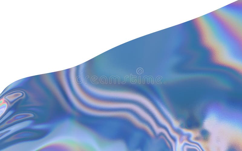 Gradient Wave Cloth, Fluid Color Background, 3d Rendering Stock ...