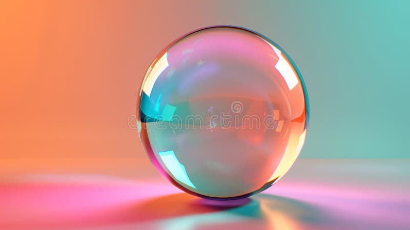 Gradient Wave Glass Art Abstract Wave-like Glass Structures in Soft and ...