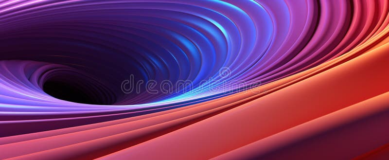 Gradient Waves 3D Optical Line Art High Quality Photo Stock Photo ...