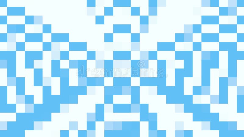 Gradient White Pixels in 8 Bit of Architecture Stock Video - Video of ...