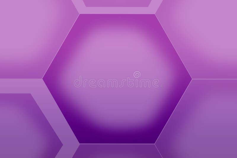 Gradient Purple Hexagon Shape Pattern for Abstract Background Stock ...