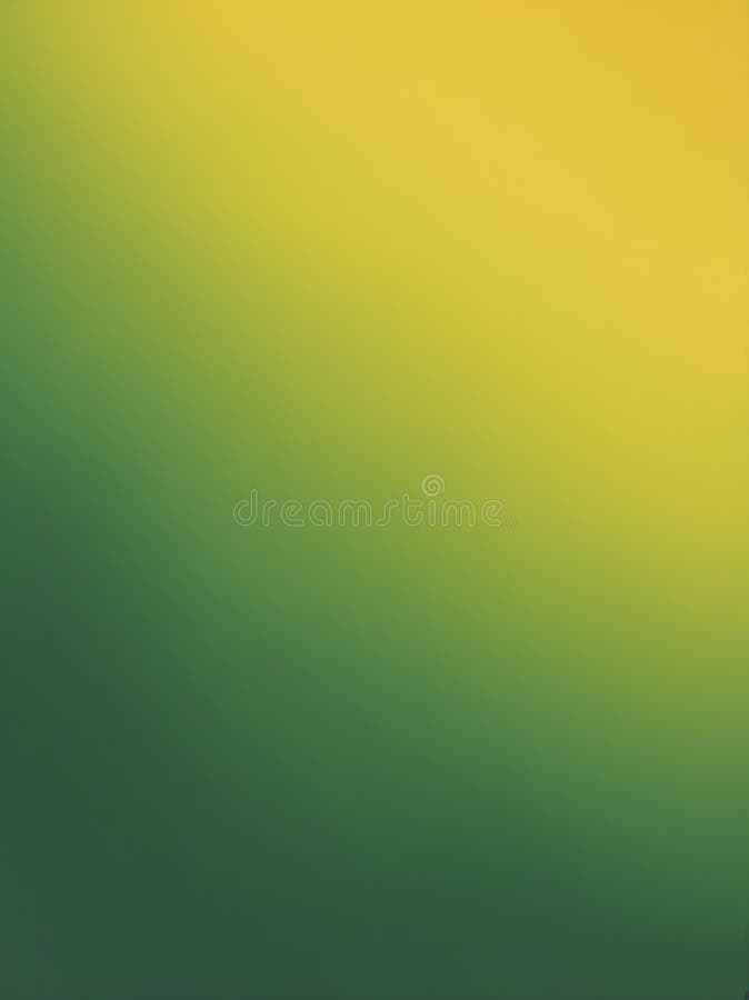 Gradient Yellow To Green Smooth Grainy Texture Transit Ai Generated ...