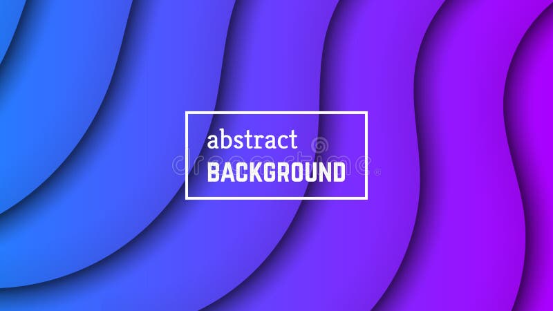 Abstract Minimal Wave Geometric Background Stock Vector - Illustration ...