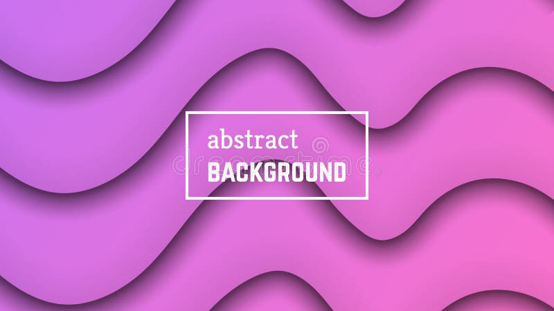 Abstract Minimal Wave Geometric Background Stock Vector - Illustration ...