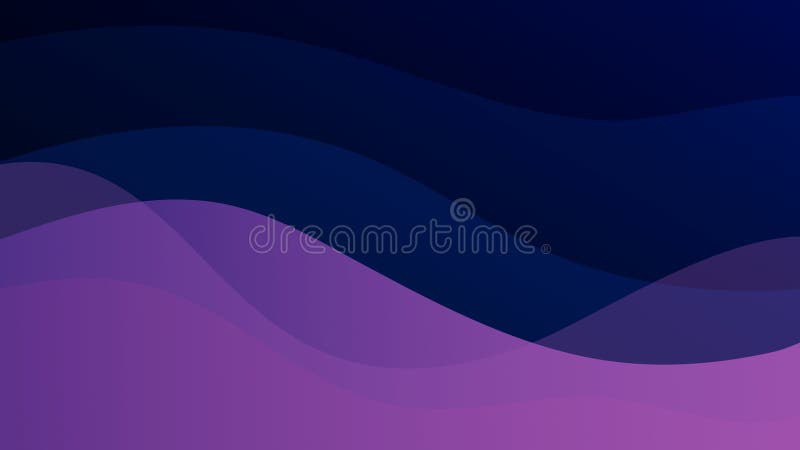 Gradiente De Fondo Abstracto Onda Violeta Simple Moderno Ilustración ...