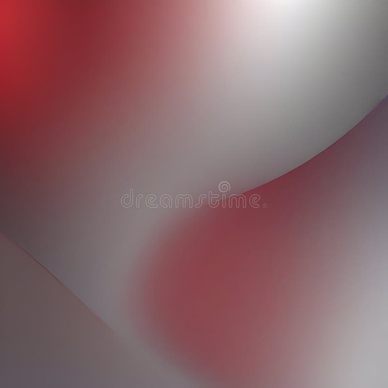 Gradiente Rojo Y Plateado Con Transiciones De Color Liso. Stock de ...
