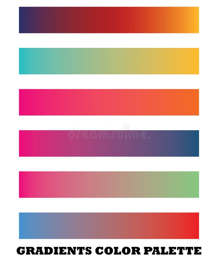 Gradients Color Palatte for Design Stock Vector - Illustration of ... Gradients Color Palatte for Design Stock Vector - Illustration of ...
