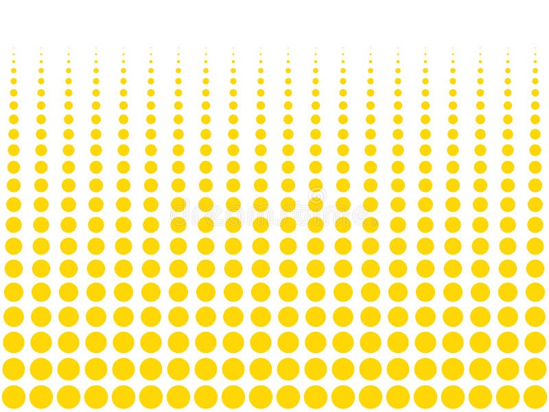 Gradients Dots Template Yellow Orange and White Stock Illustration ...