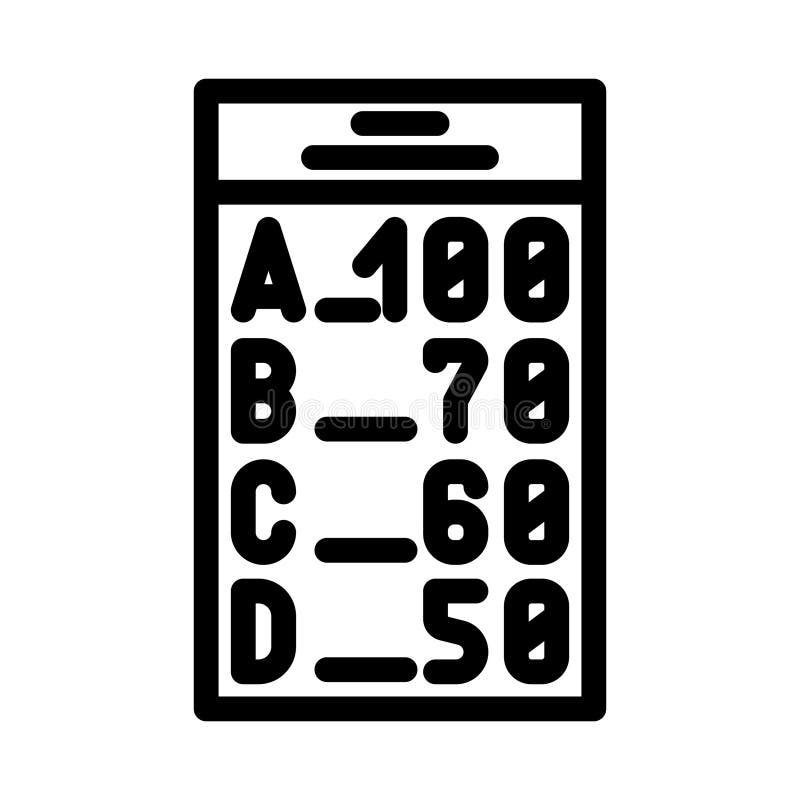 Grading System Stock Illustrations – 719 Grading System Stock ...