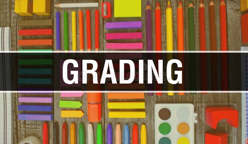 Grading Text with Back To School Wallpaper. Grading and School ...