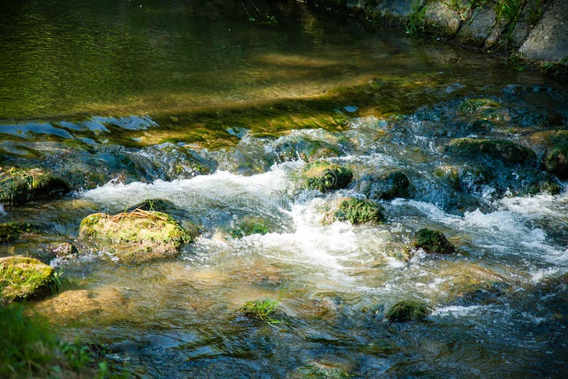 Gradna Stream by Samobor Pedestrian Walkway Stock Image - Image of ...