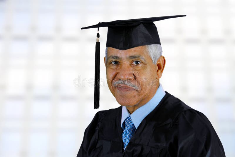 Graduado del mayor foto de archivo. Imagen de plomo, adulto - 23619706