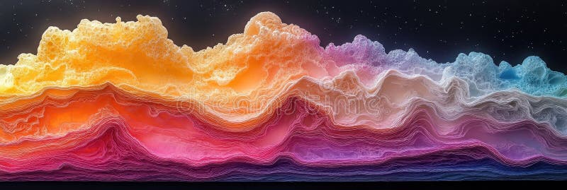 Gradual Gradients Dissolve into Organic Tissue Patterns, Blending Soft ...