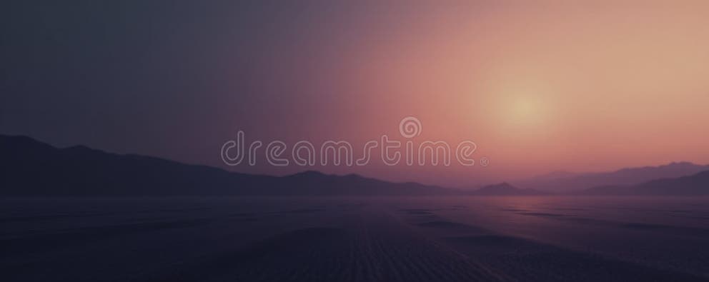 Gradual Transition from Dark To Light Hues on a Featureless Plain with ...