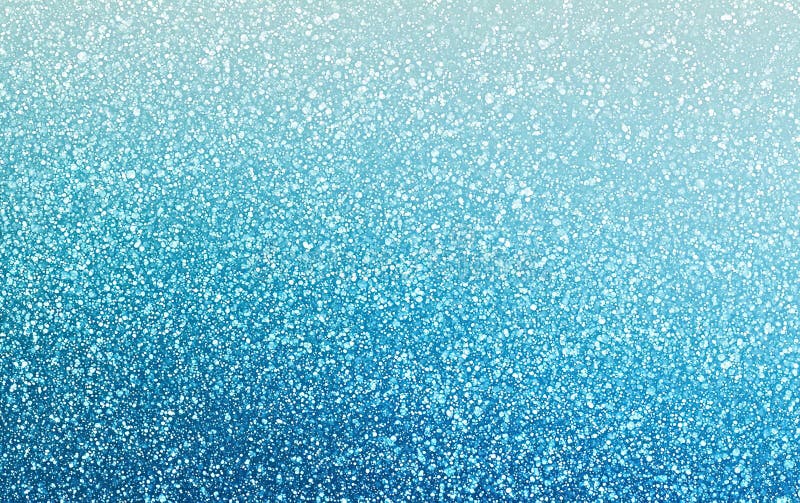 Gradual Transition of Sparkling Blue Glitter Textures in a Soft Light ...