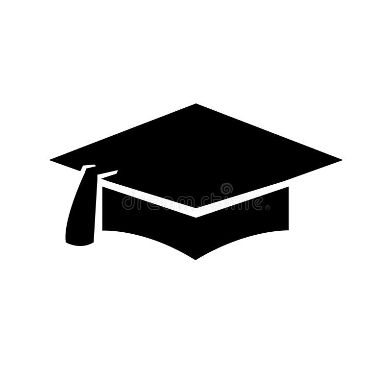 Graduate Cap Vector Icon. Graduate Cap Symbol Illustration. Stock ...