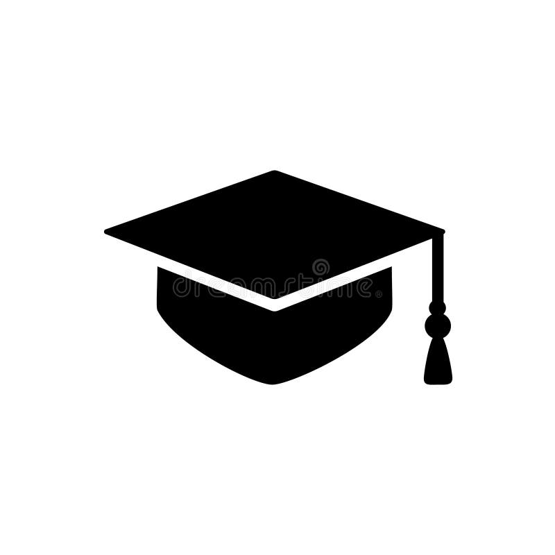 Graduate Cap Vector Icon. Graduate Cap Symbol Illustration. Stock ...