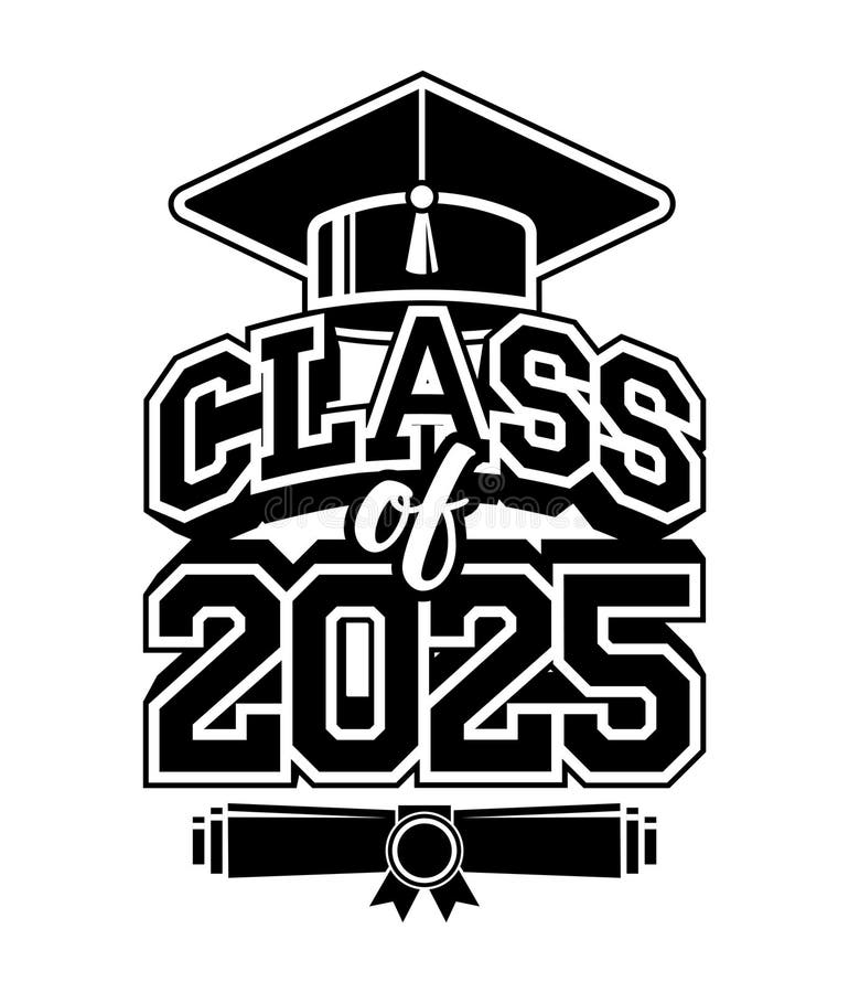 2025 Graduate Class Logo Stock Vector Illustration Of 2025 330298159