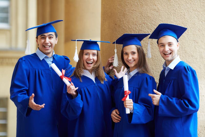 Graduate friends stock image. Image of academic, learn - 33657125