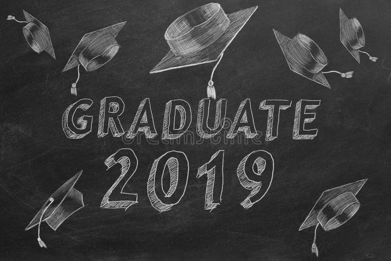 Graduate 2019 stock illustration. Illustration of learning - 145439480