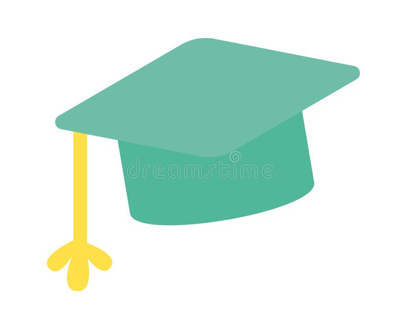 Graduation Study Hat stock vector. Illustration of vector - 284231648